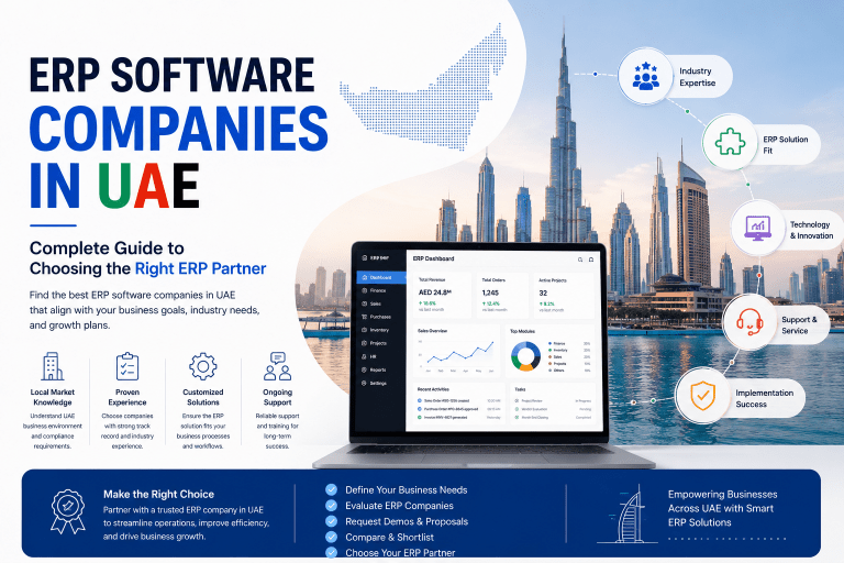ERP Software Companies in UAE (2026) | Top ERP Providers